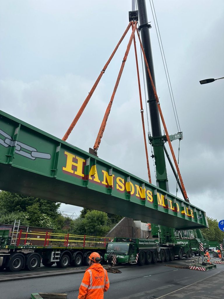 Building Bridges for Briton Fabricators | King Lifting